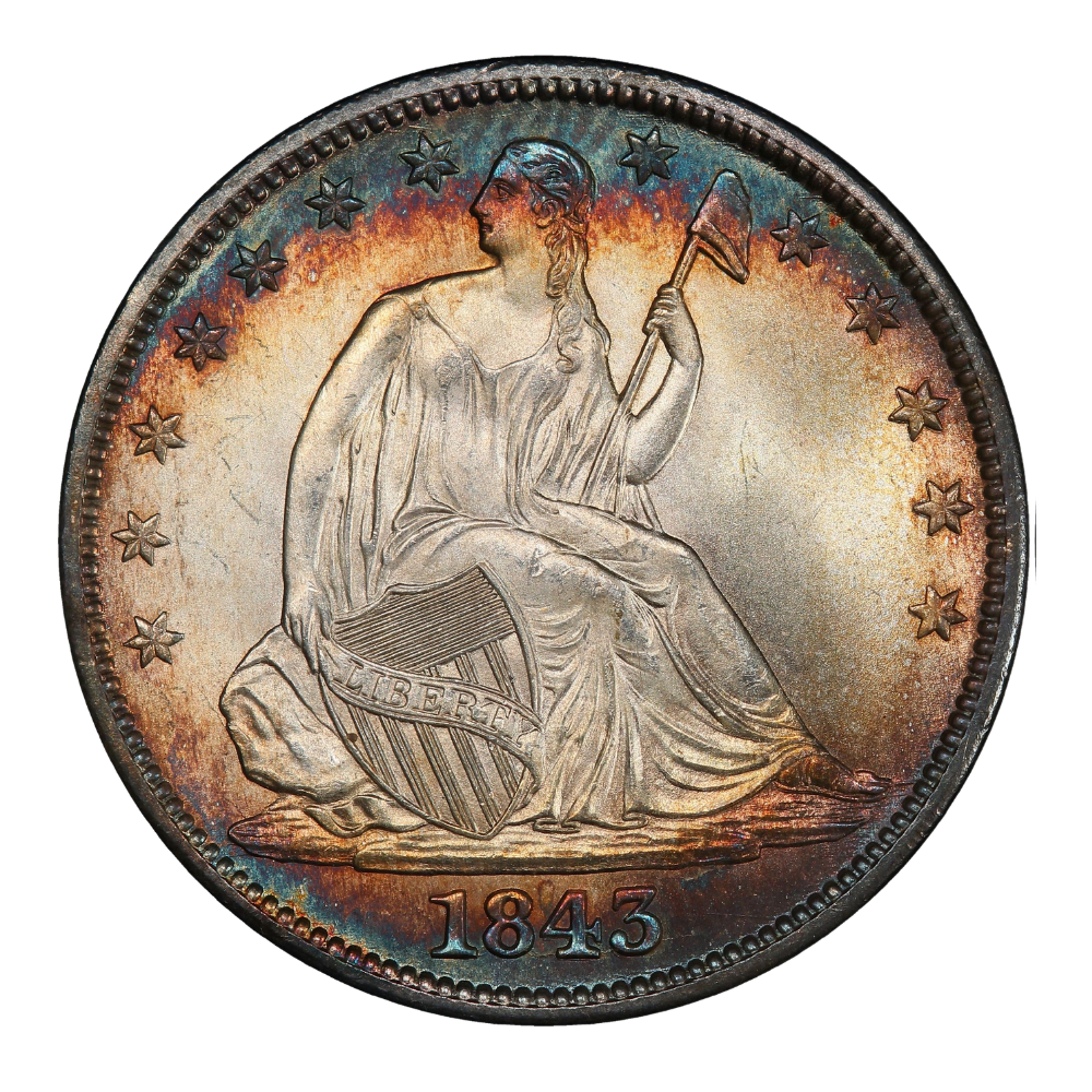 Liberty Seated Half Dollars | American Historic Coins & Collectibles