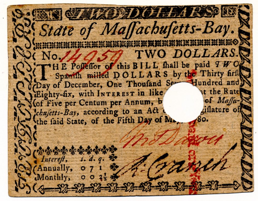 Colonial Paper Currency | American Historic Coins & Collectibles
